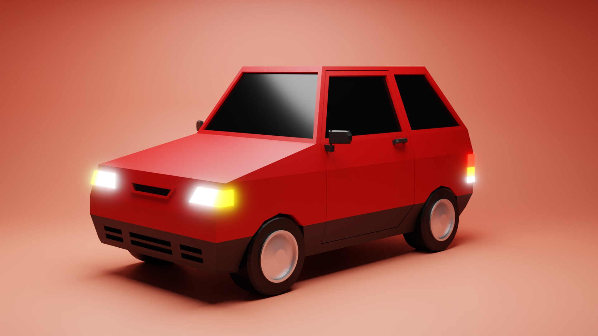 Low Poly Car 03 Model - TurboSquid 2212242