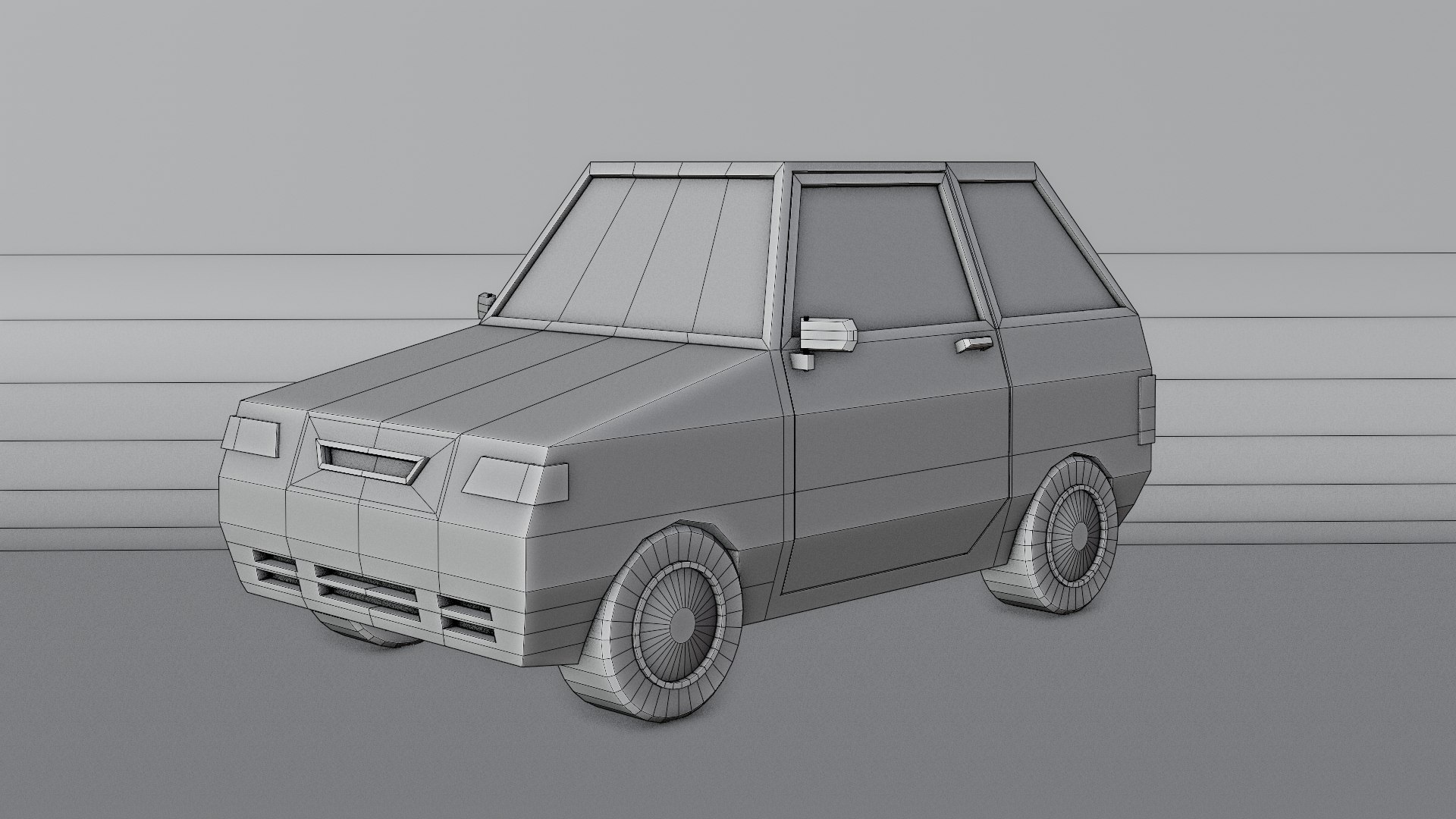 Low Poly Car 03 Model - TurboSquid 2212242