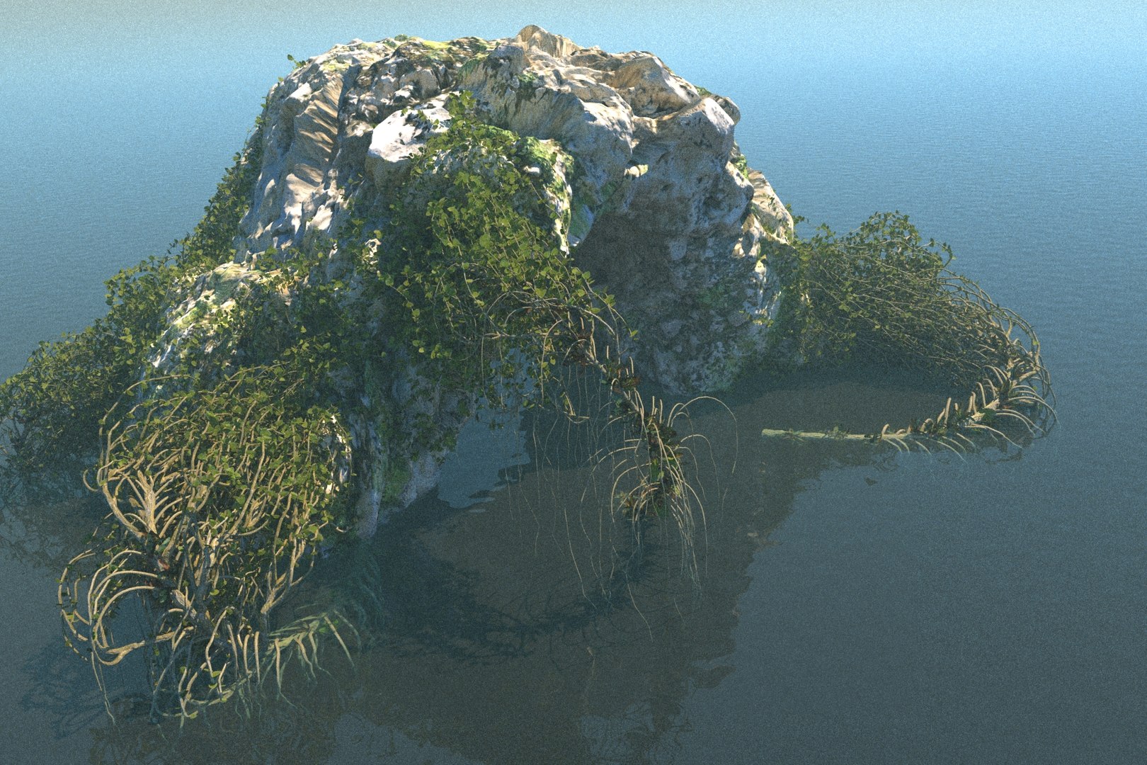 Rock Bridge Model - TurboSquid 1772058