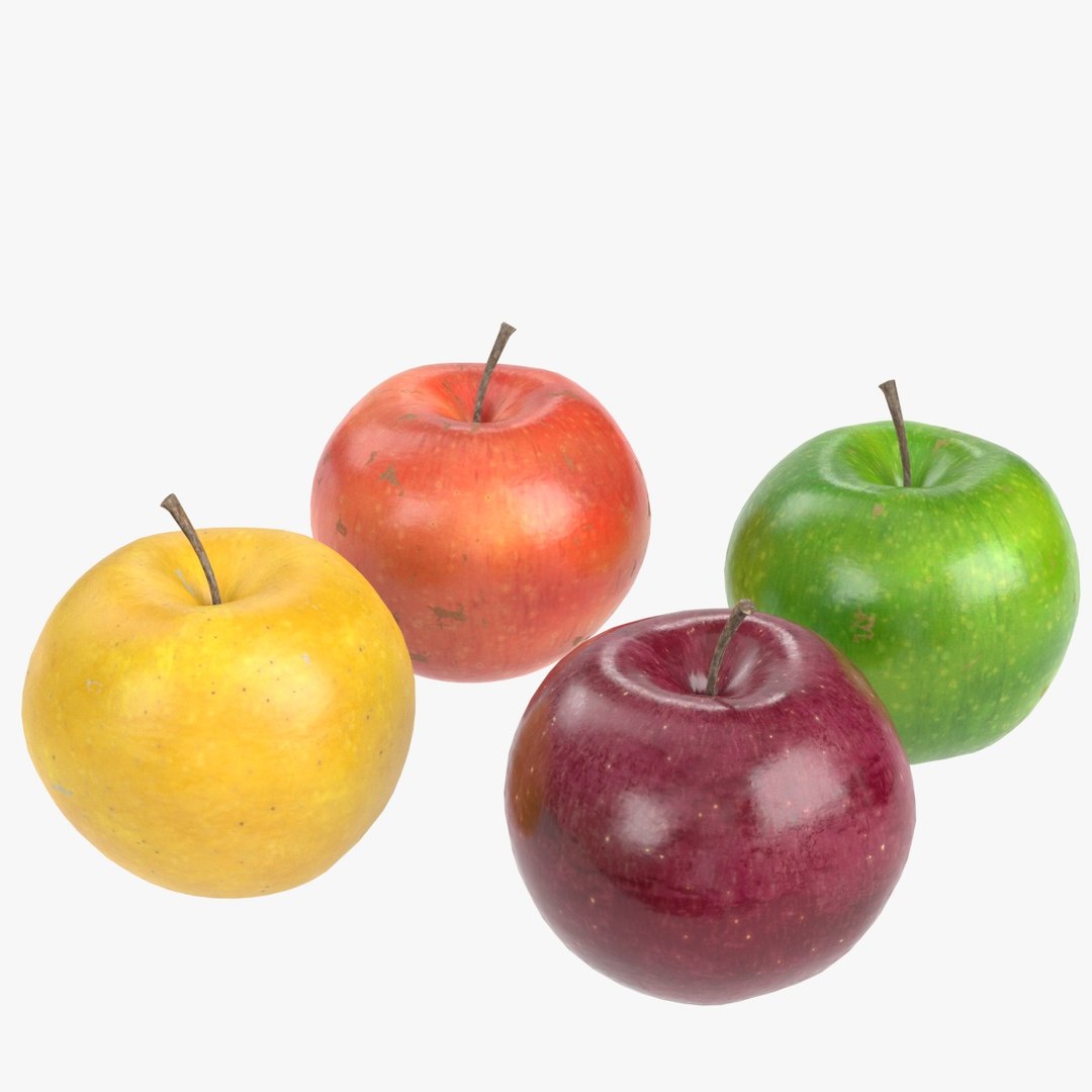Apples 3D Model - TurboSquid 2063393