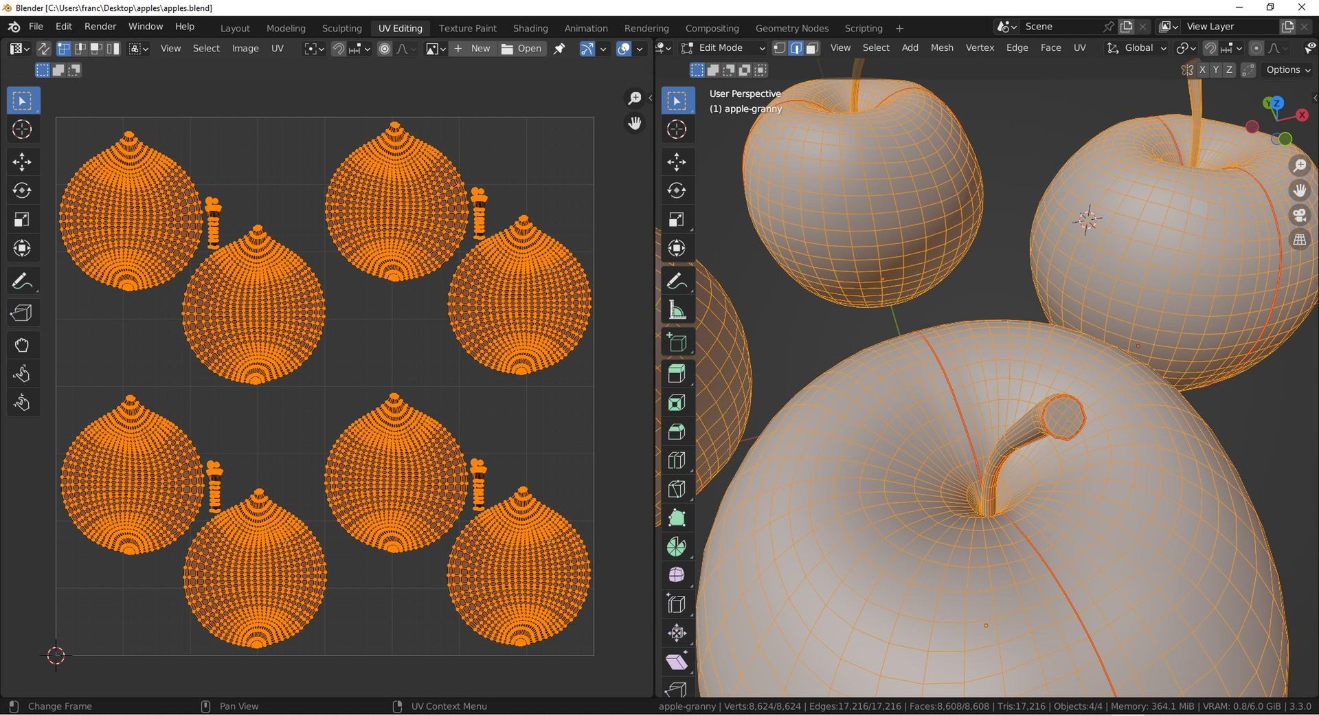 Apples 3D Model - TurboSquid 2063393
