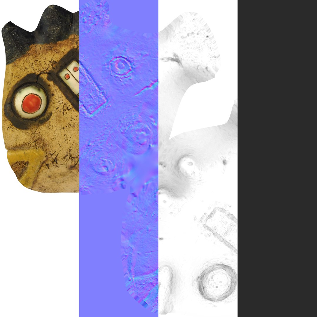 3D Clay Fish Sculpture Model - TurboSquid 1524361