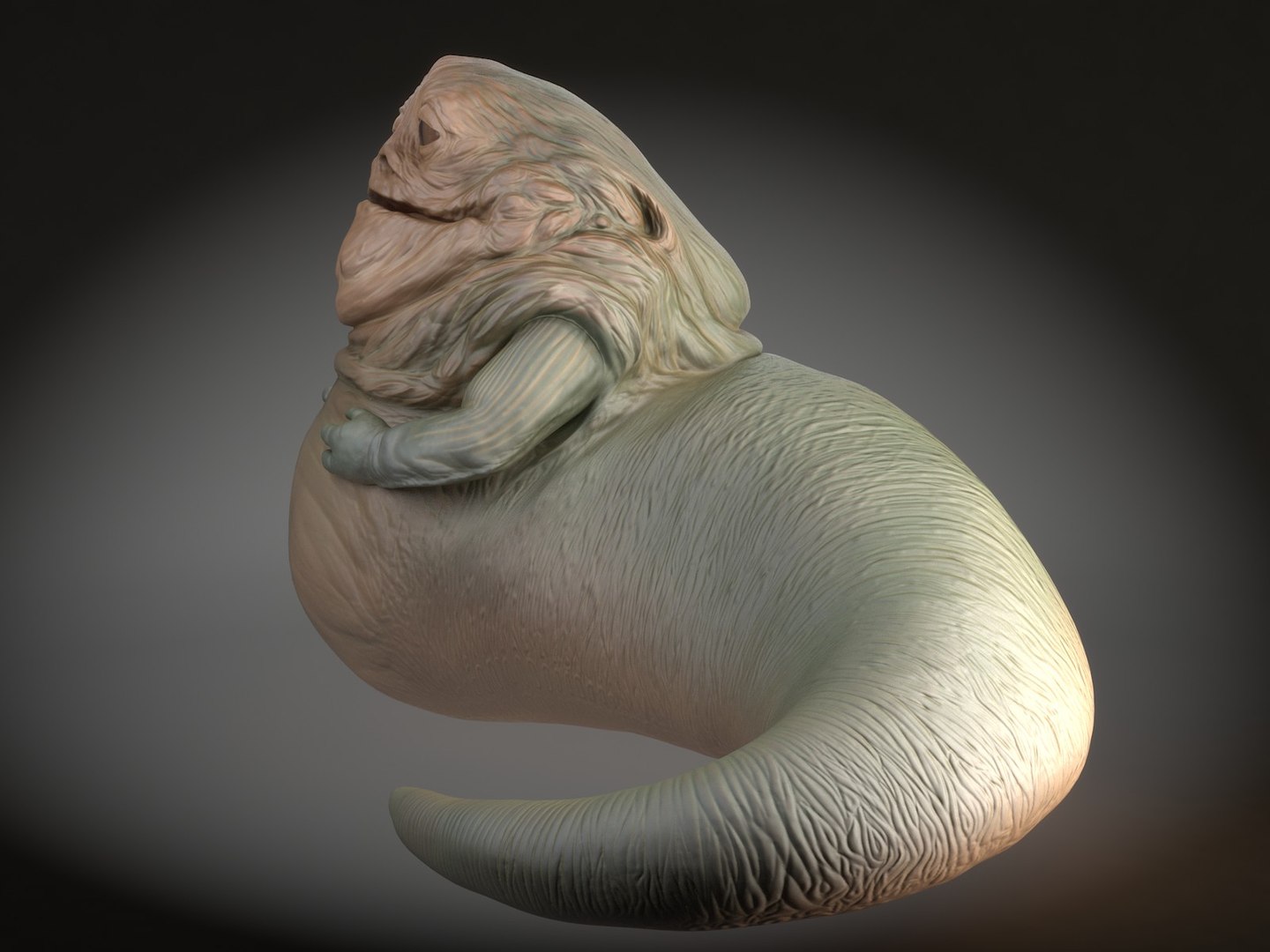 Star Wars Jabba 3d C4d