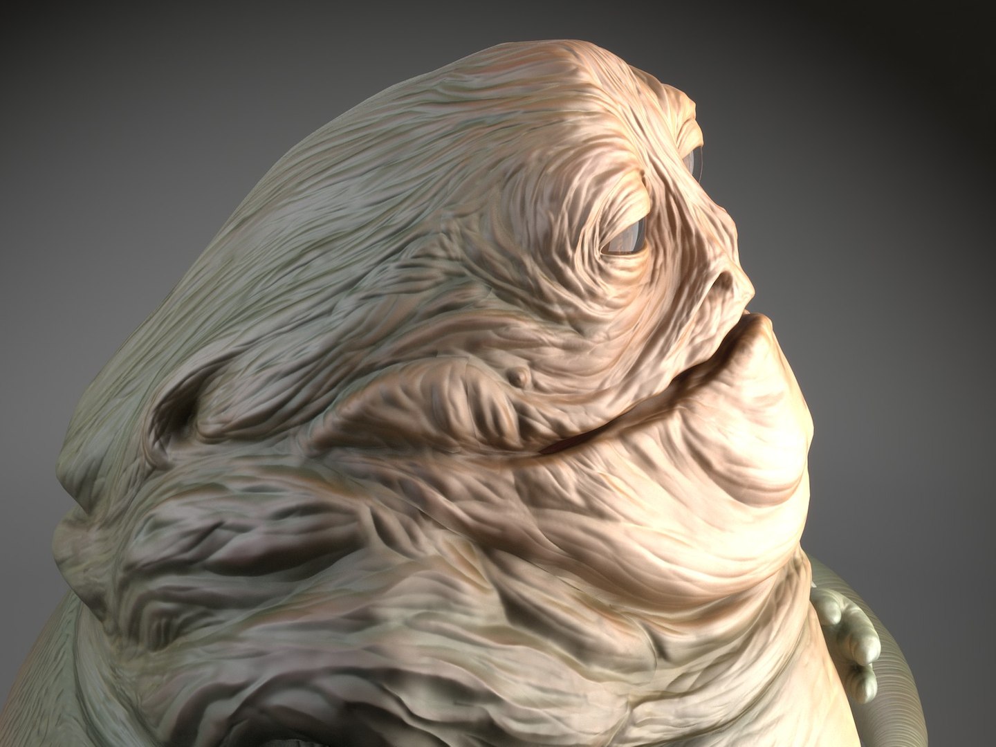 Star Wars Jabba 3d C4d