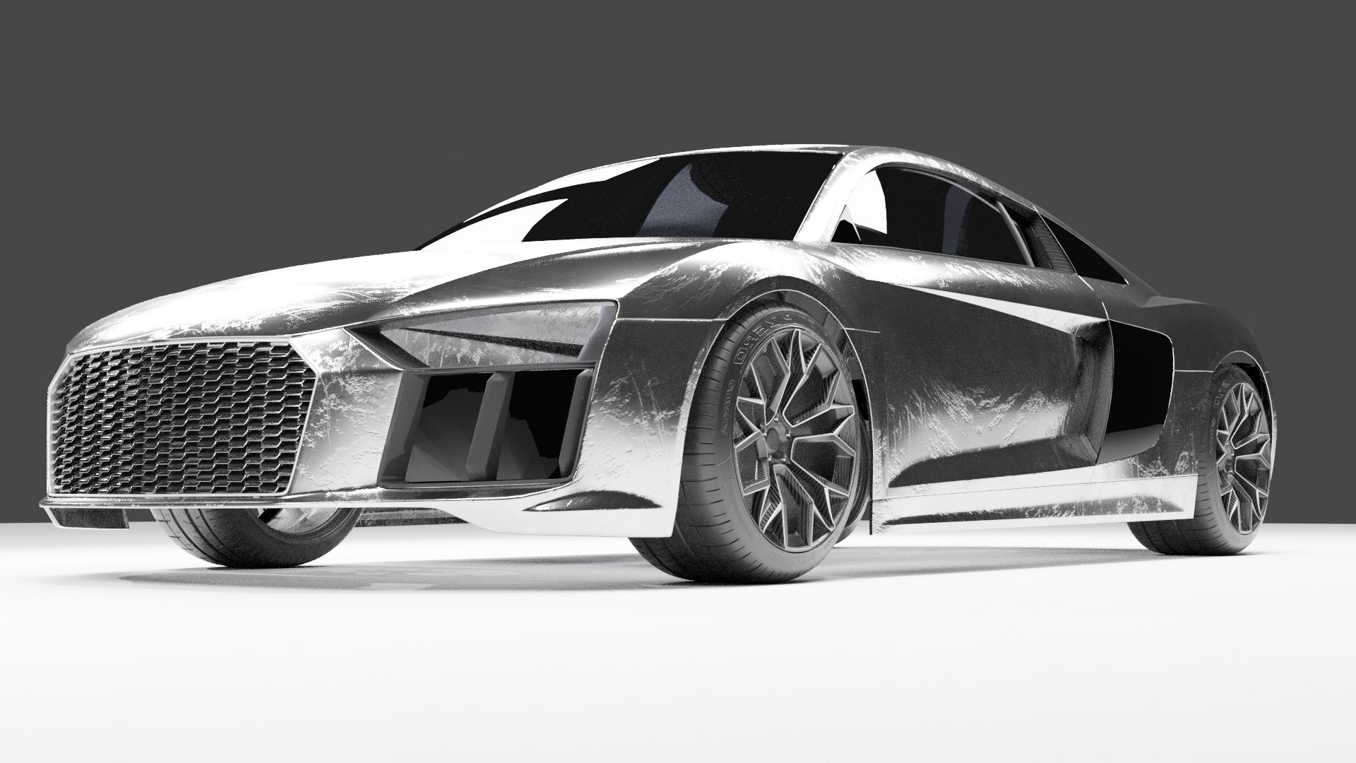 3D AUDI R8 - TurboSquid 2111452