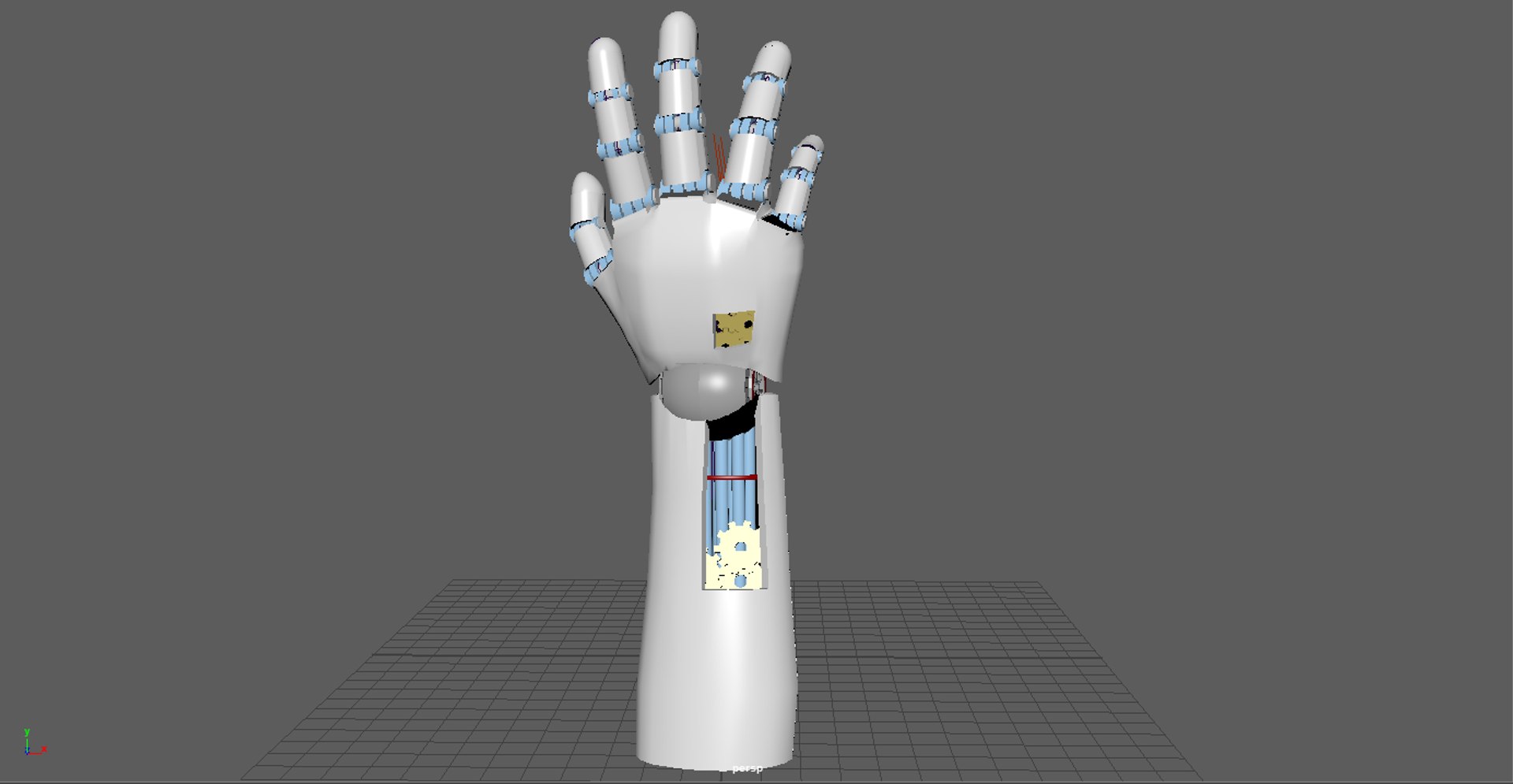Mechanical Robotic Hand 3D Model - TurboSquid 1237544