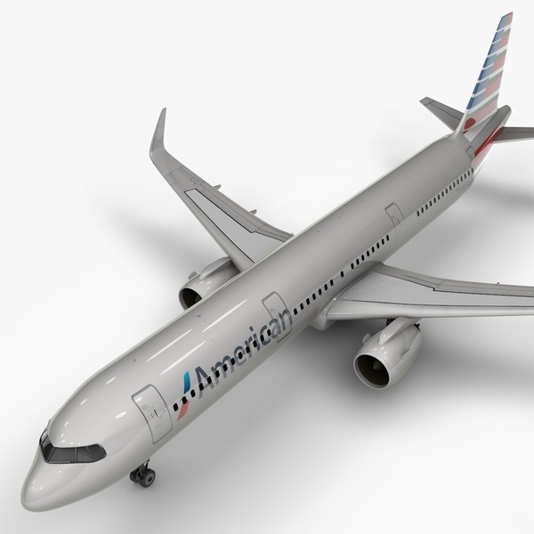 3D a321 neo american airlines - TurboSquid 1633361