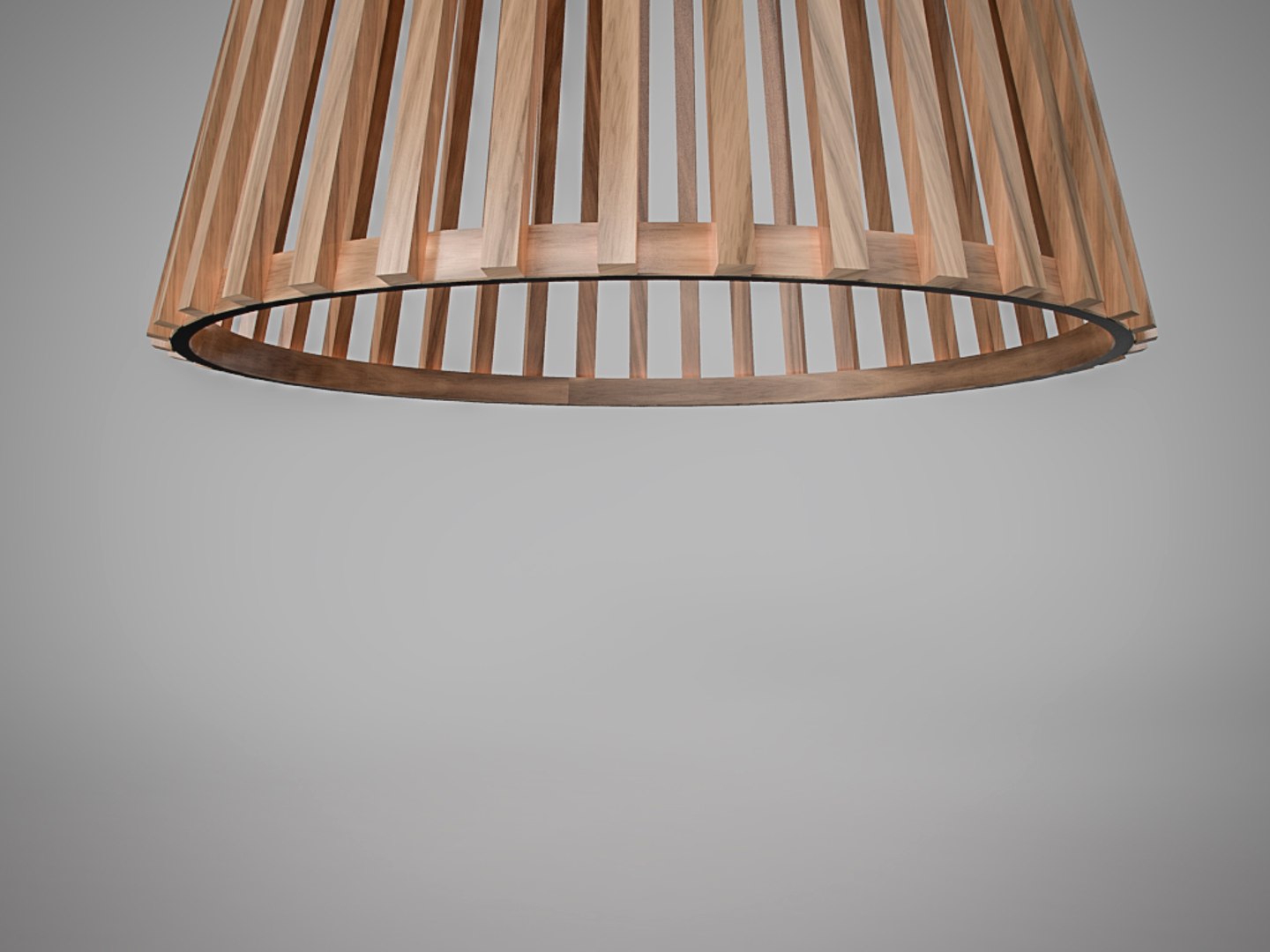 3d Finned Lamp
