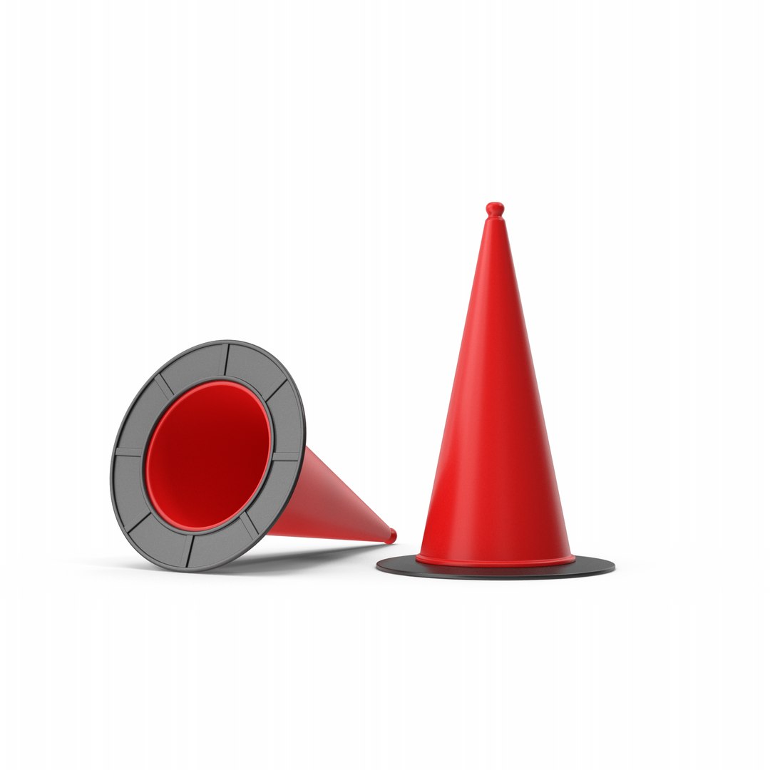 Traffic Cones Model - TurboSquid 1901583