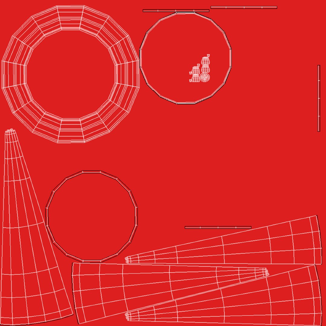 Traffic Cones Model - TurboSquid 1901583