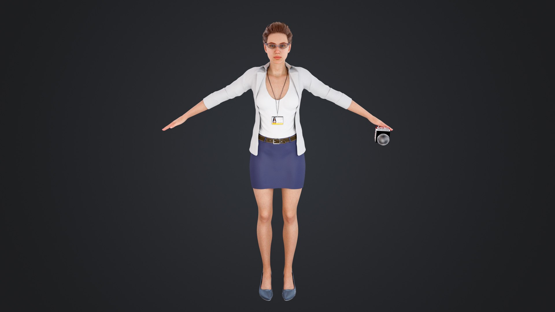 3D Reporter - TurboSquid 2373133