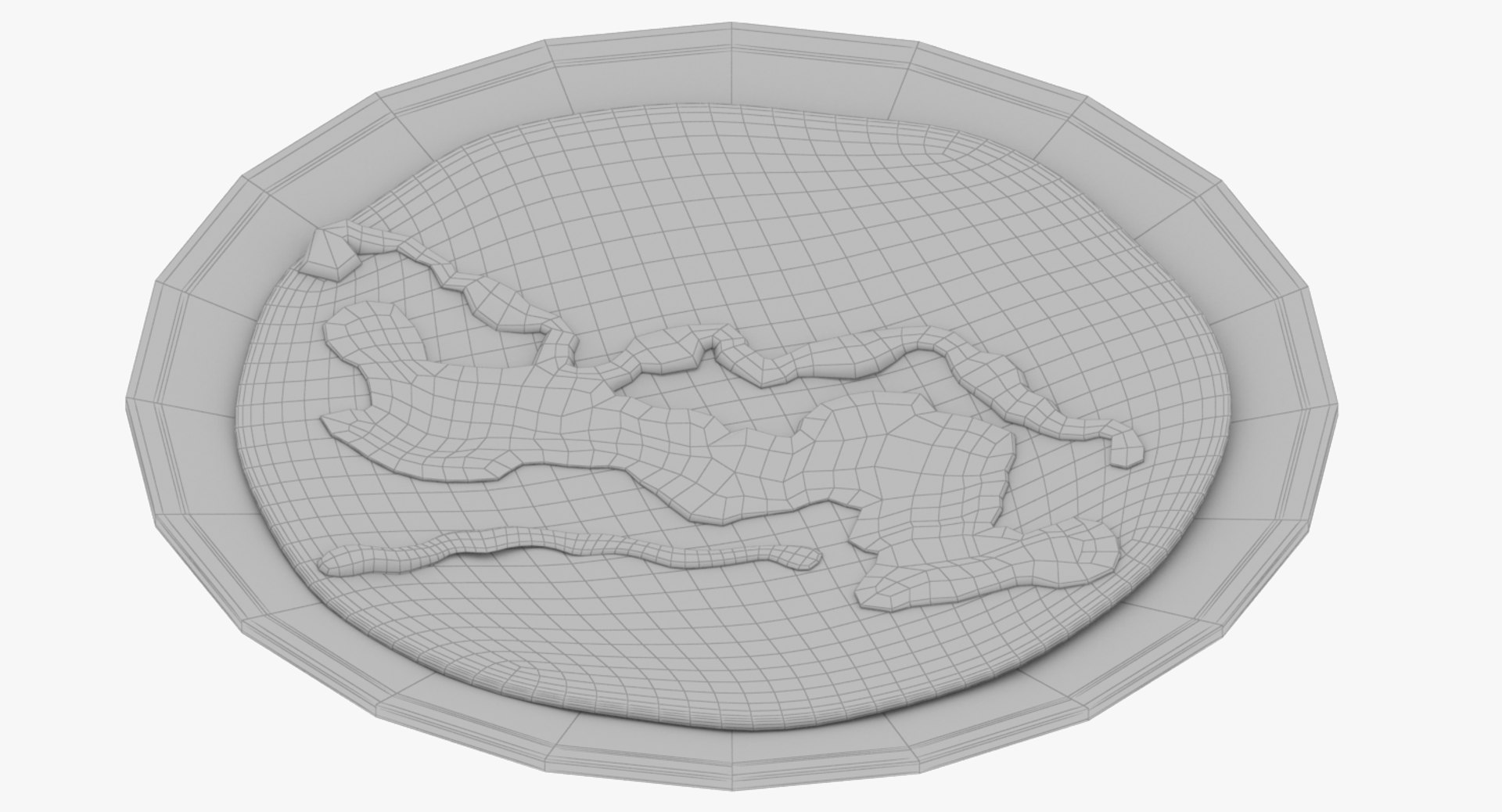 3D Pancake Plate Model - TurboSquid 1254745