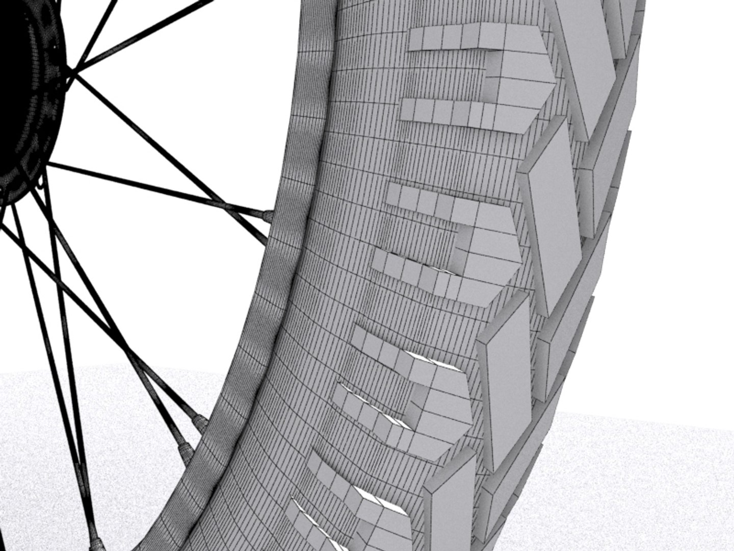 Honda Tyre Rim Wheel 3d Obj