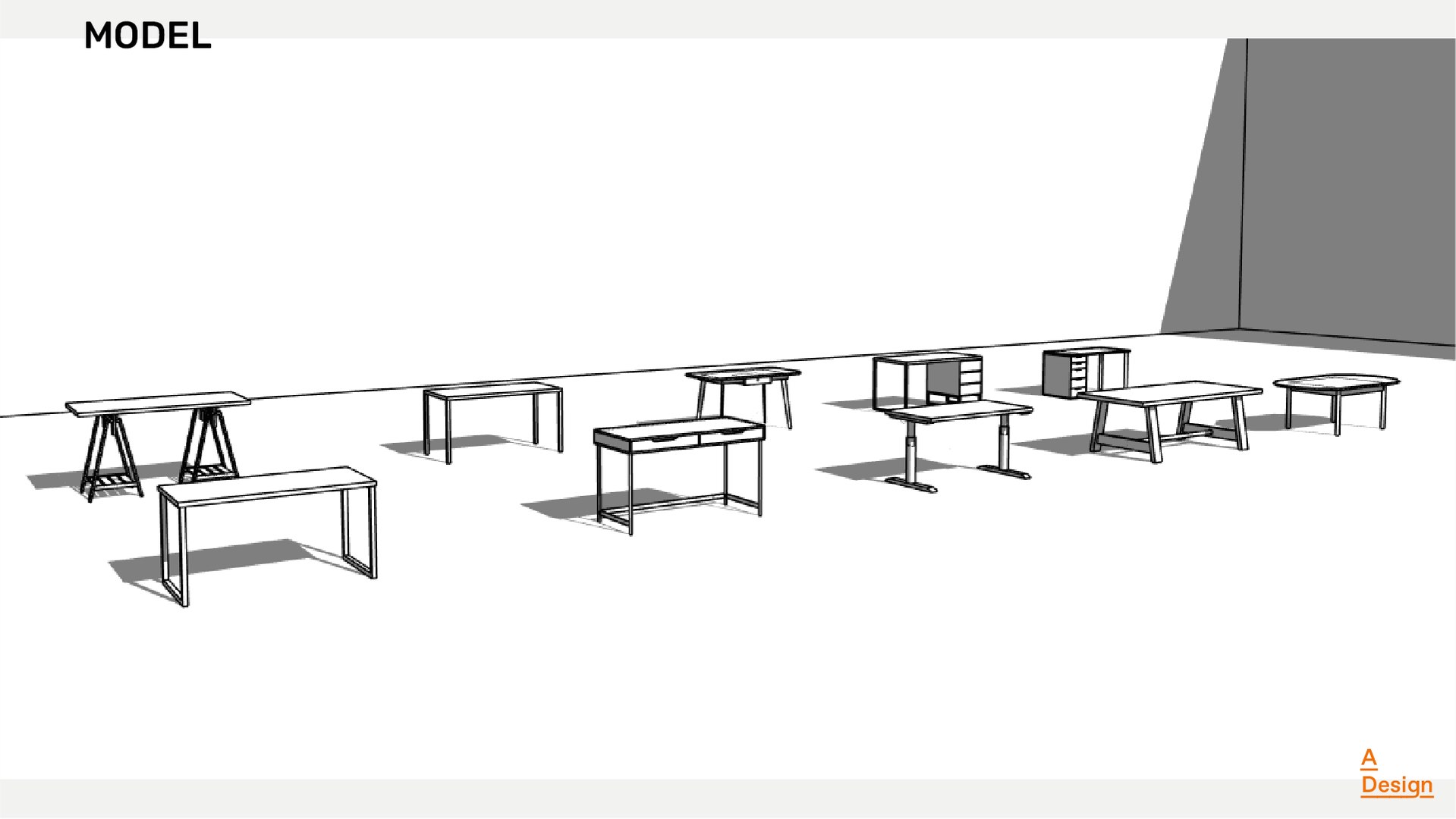 3D Model Tables - Pack Of Revit Families - TurboSquid 2151438