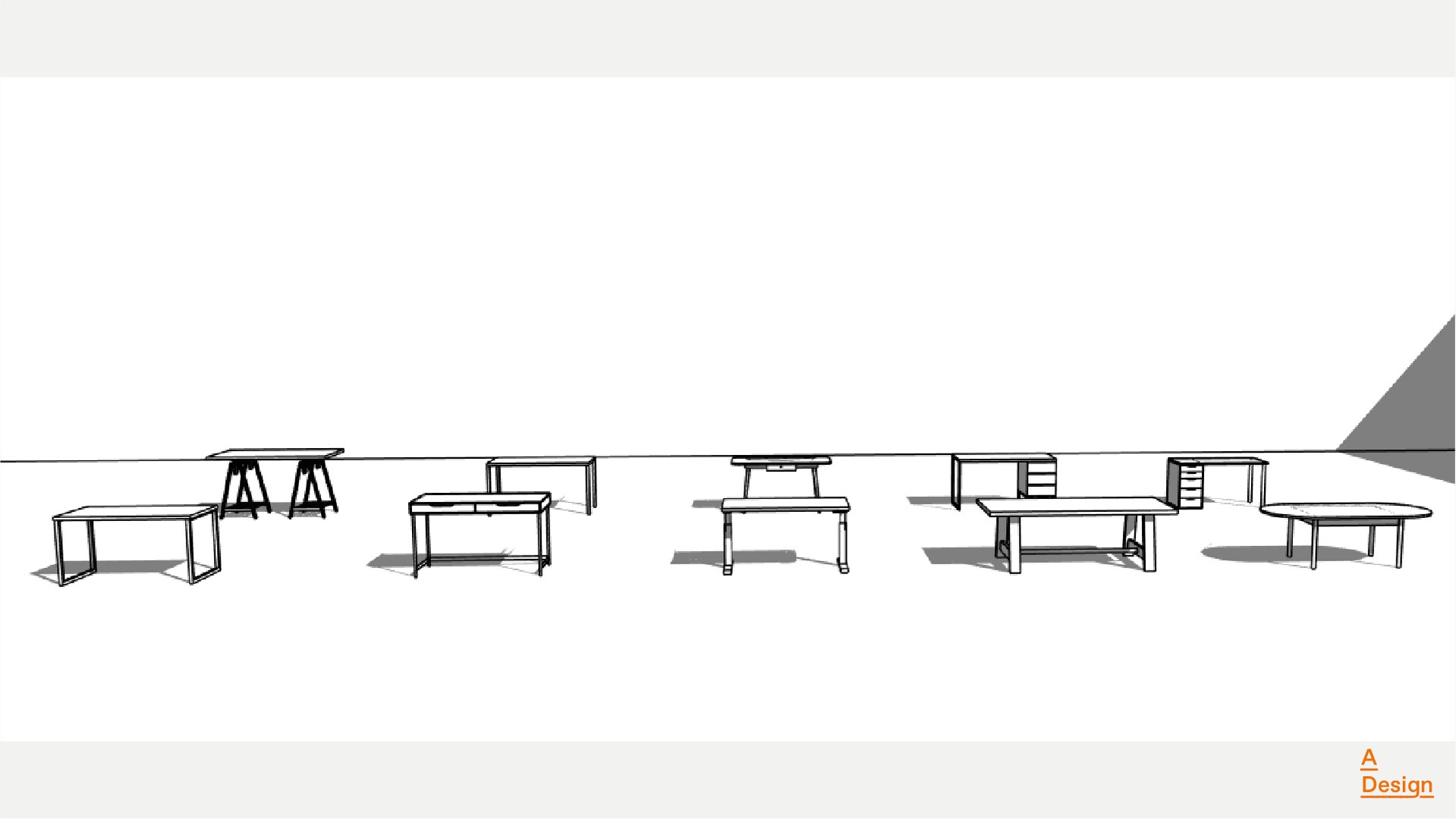 3D Model Tables - Pack Of Revit Families - TurboSquid 2151438