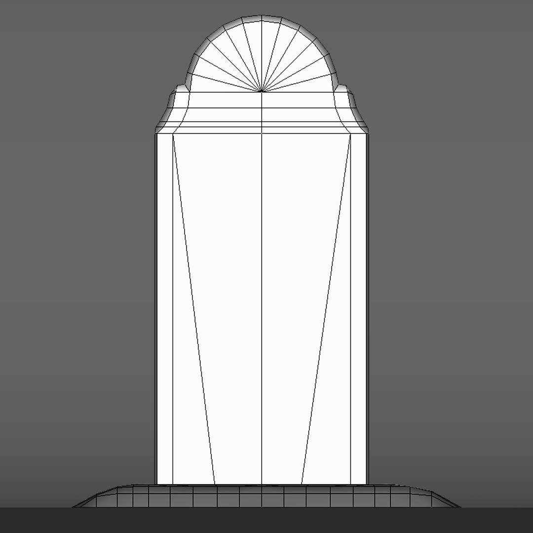 3d Gravestone Cemetery Model