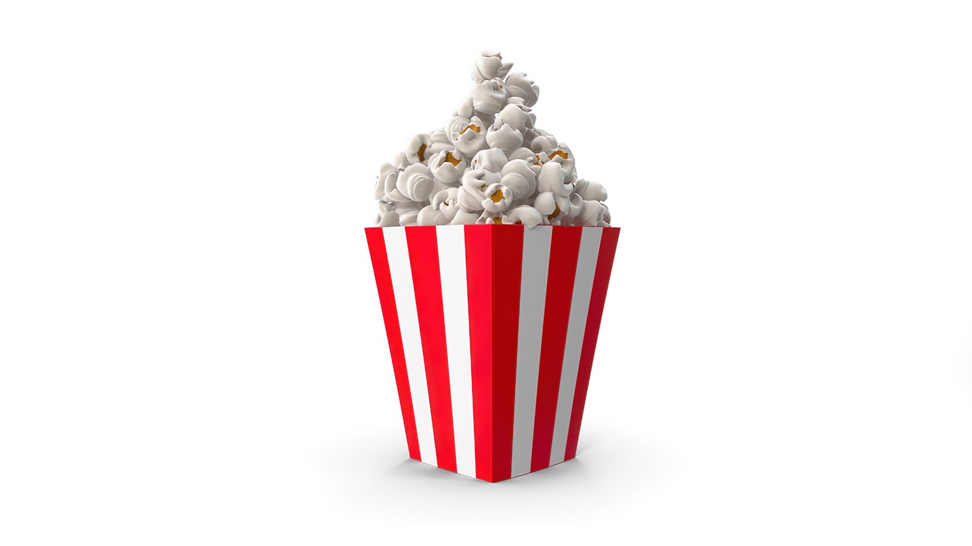 3D Popcorn Box Model - TurboSquid 2035756