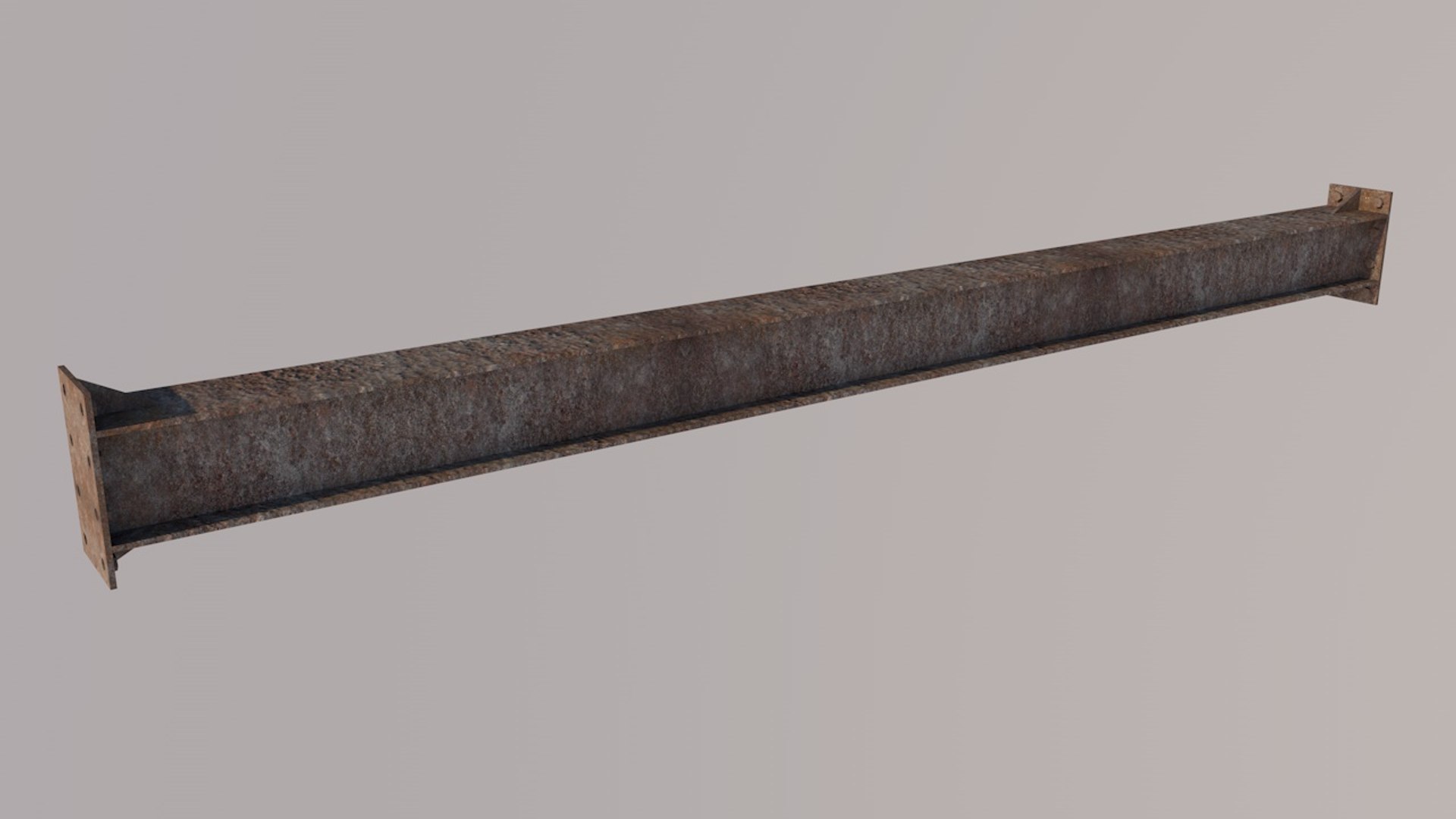 3D Metal Beam - TurboSquid 1248930
