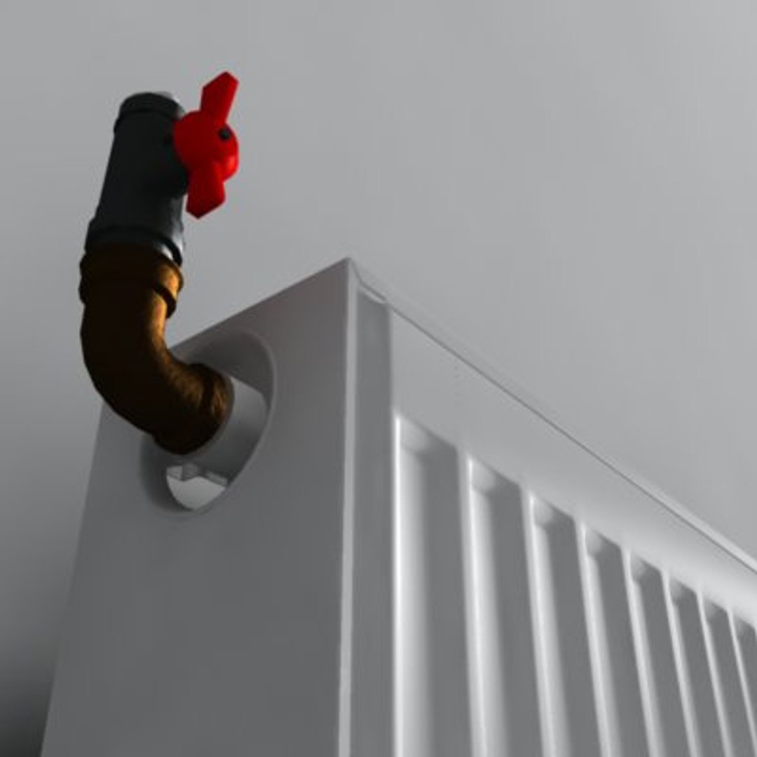 3d Model Radiator Air-outlet Valve