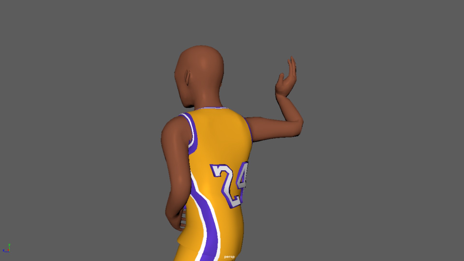 3D Basketball One Hand Pass Animation With Character - TurboSquid 1919044