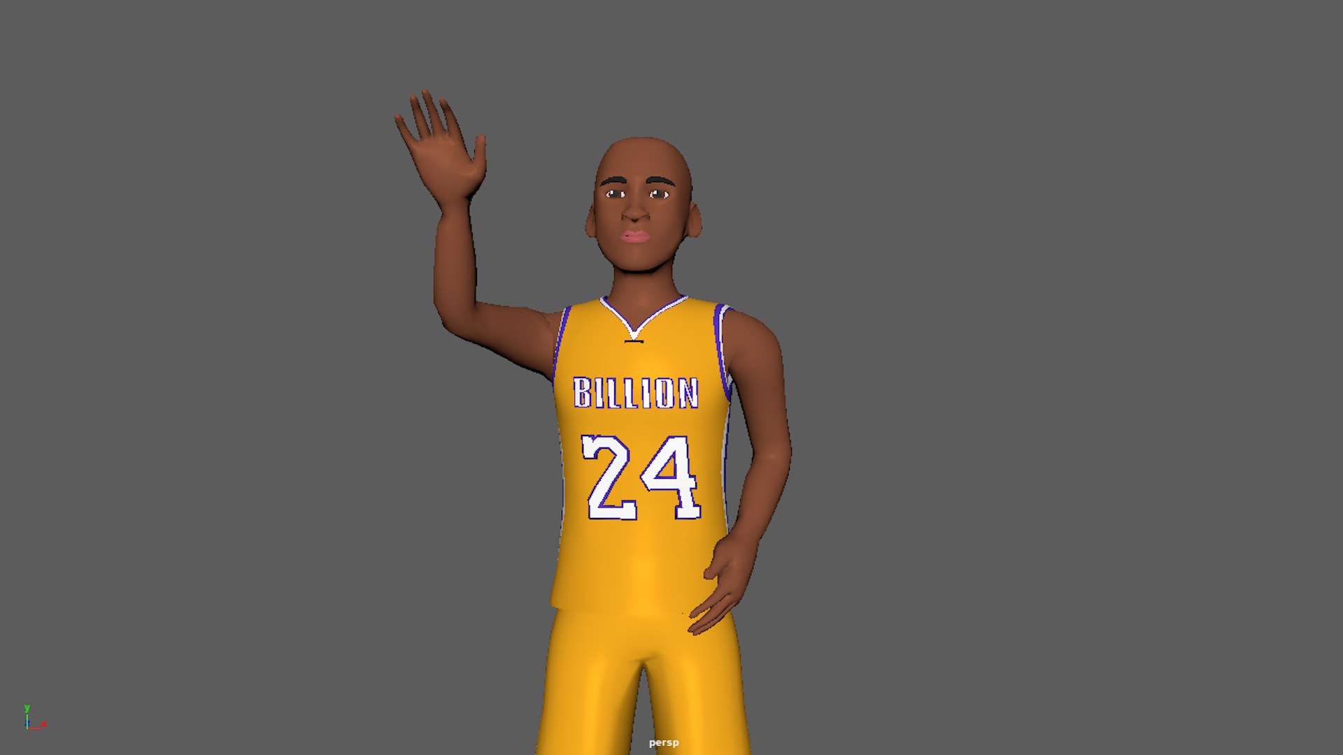 3D Basketball One Hand Pass Animation With Character - TurboSquid 1919044