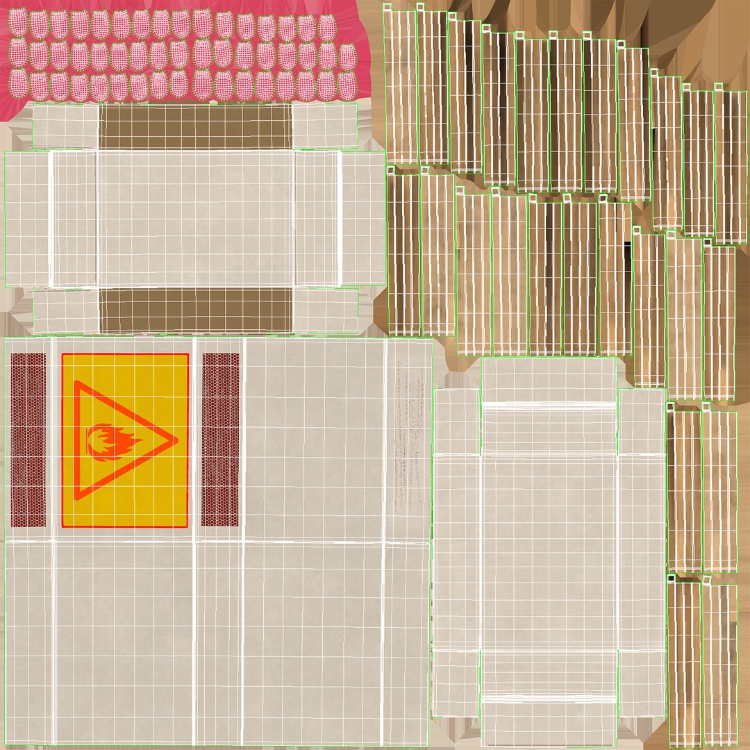 3D matchbox match model - TurboSquid 1392176