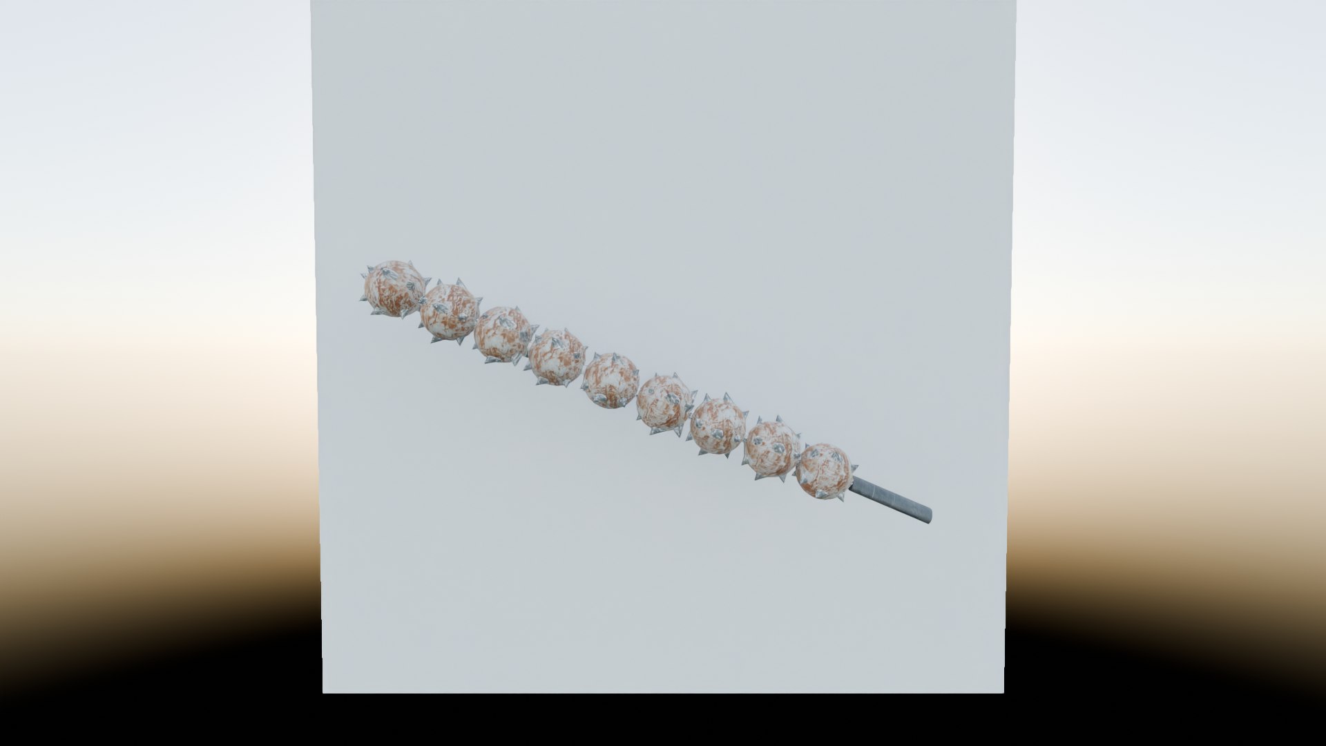 Spike Hammer Wepon Rigged 3D Model - TurboSquid 2320701