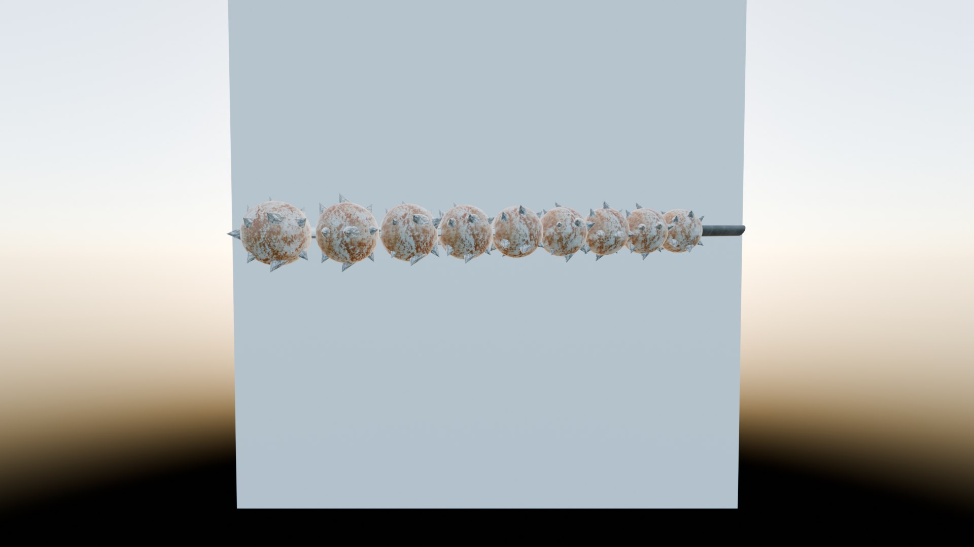 Spike Hammer Wepon Rigged 3D Model - TurboSquid 2320701