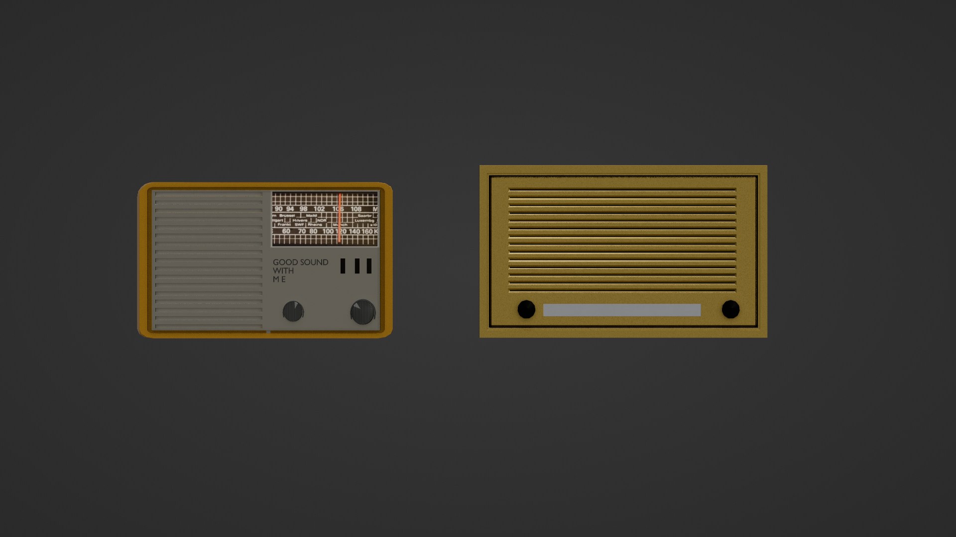 3D Radio Model - TurboSquid 2166513