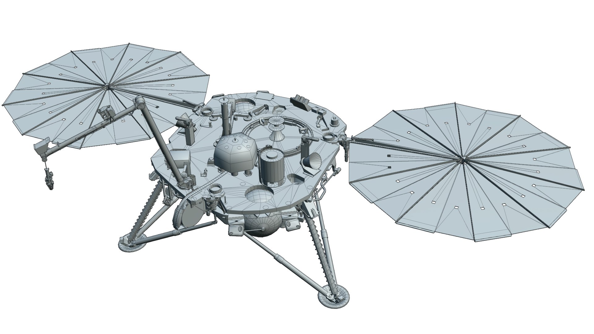 3D Insight Lander - TurboSquid 1768095