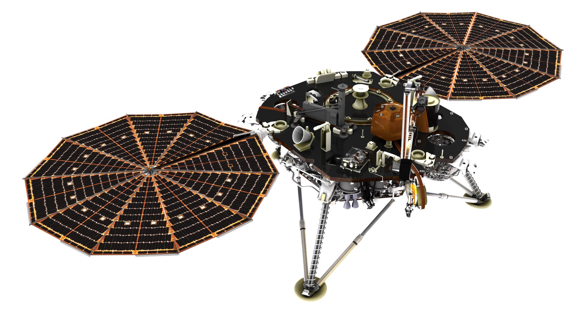 3D Insight Lander - TurboSquid 1768095