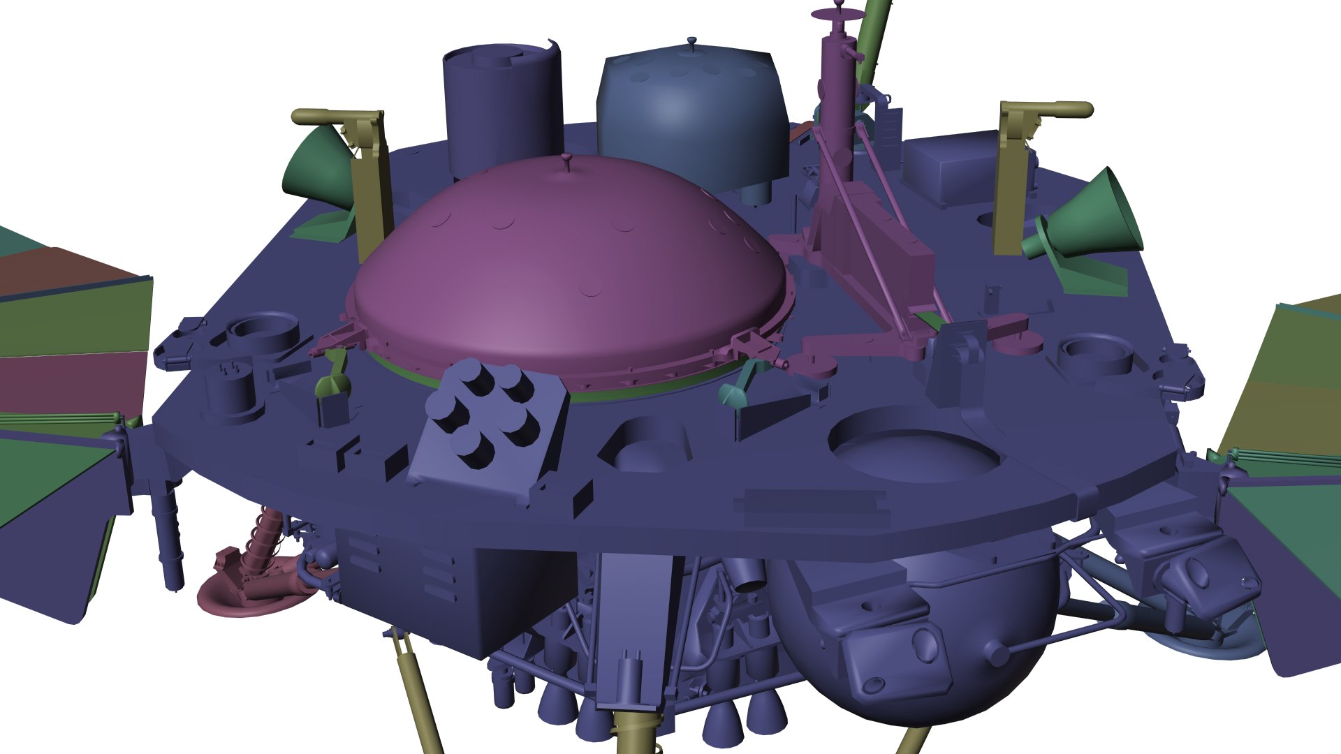 3D Insight Lander - TurboSquid 1768095