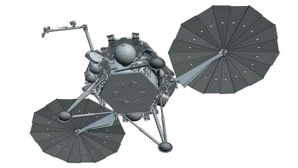 3D Insight lander - TurboSquid 1768095