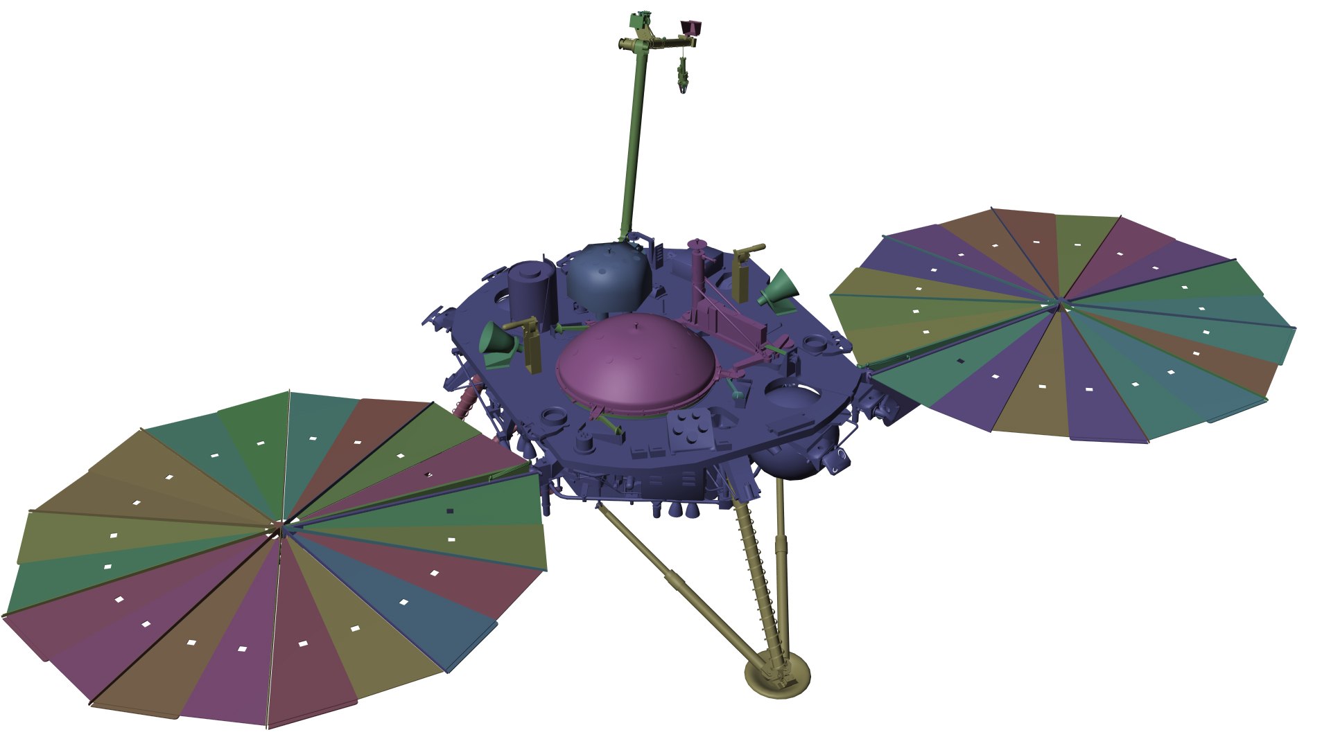 3D Insight Lander - TurboSquid 1768095