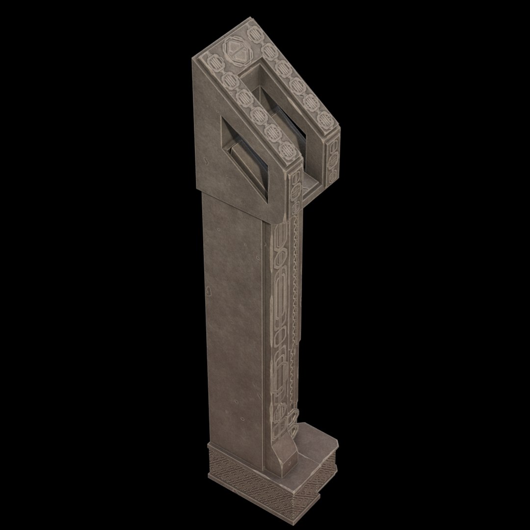 Fantasy Column 3D Model - TurboSquid 1456350
