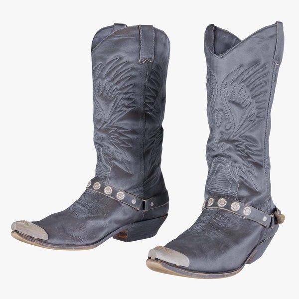 modelo 3d Botas vaqueras remasterizadas - TurboSquid 2360982