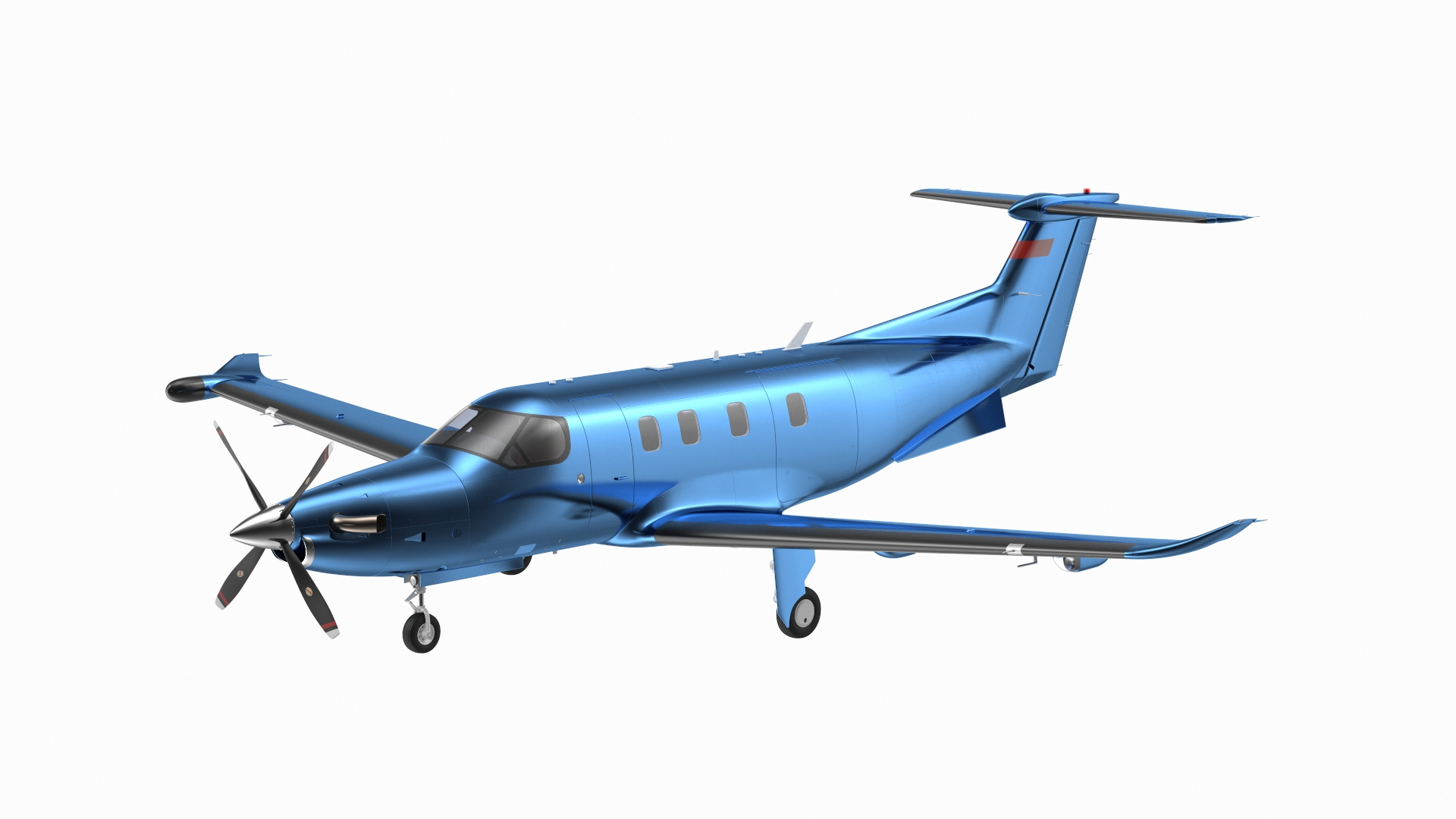 3D Model Turboprop Business Aircraft Simple - TurboSquid 1673996
