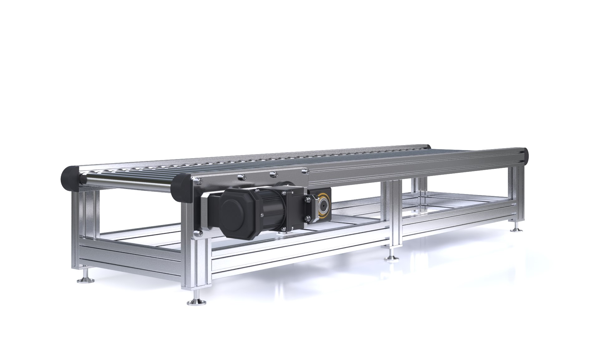 Roller Conveyor 3D Model - TurboSquid 1685049