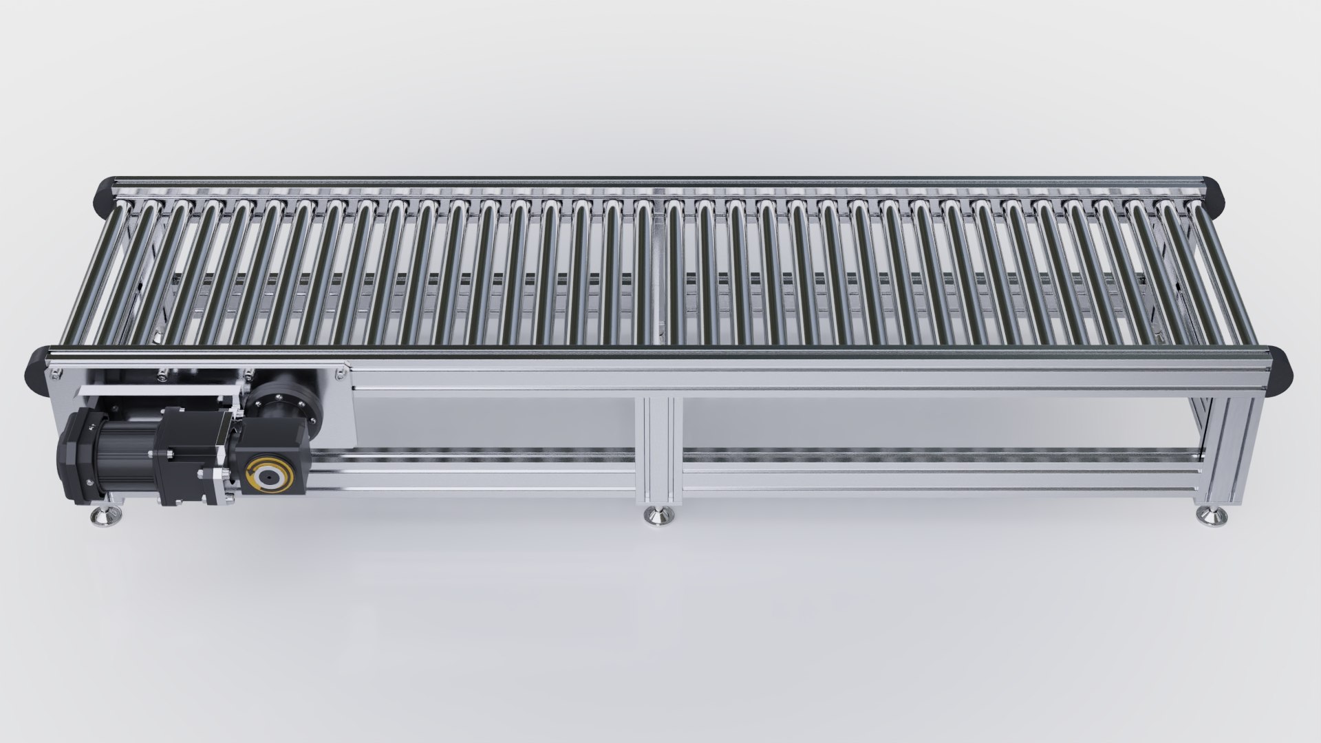 Roller Conveyor 3D Model - TurboSquid 1685049