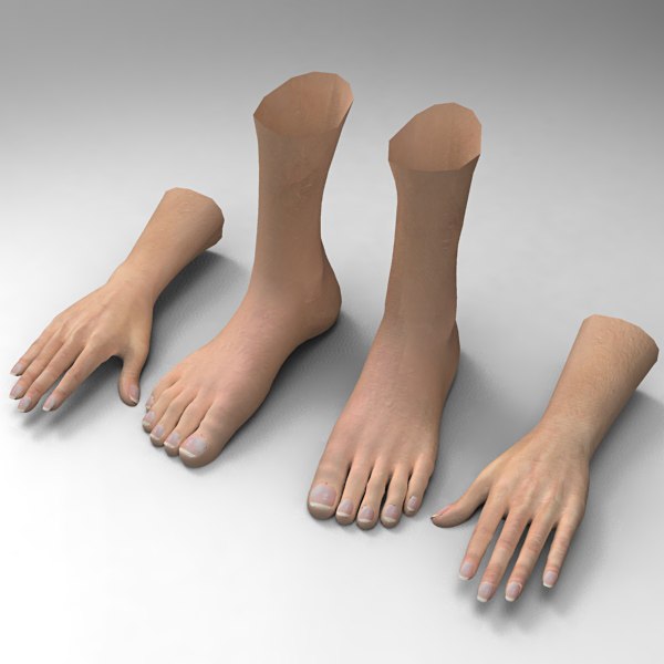 Foot Maya Models for Download | TurboSquid