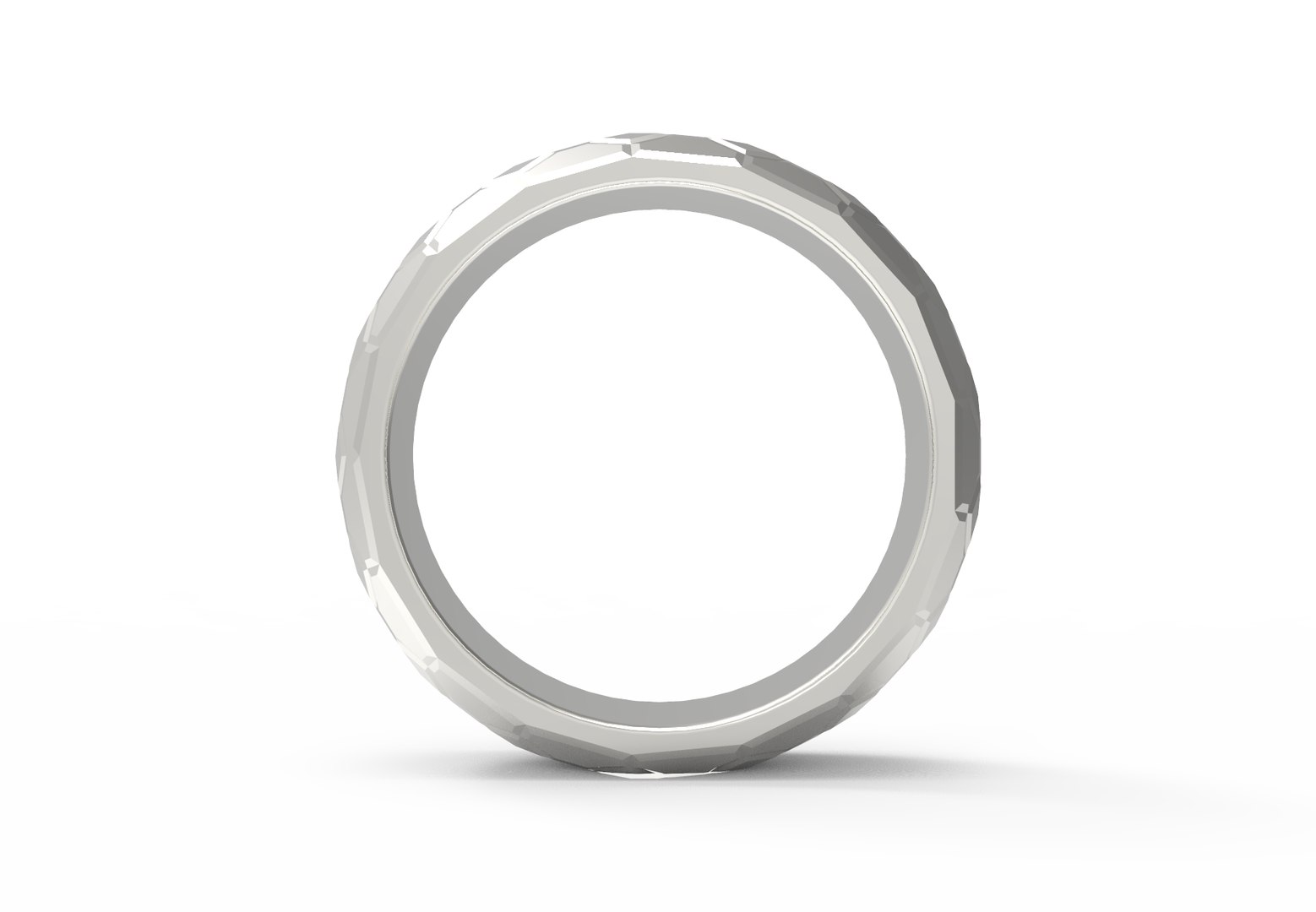 Faceted Ring 3D - TurboSquid 1370873