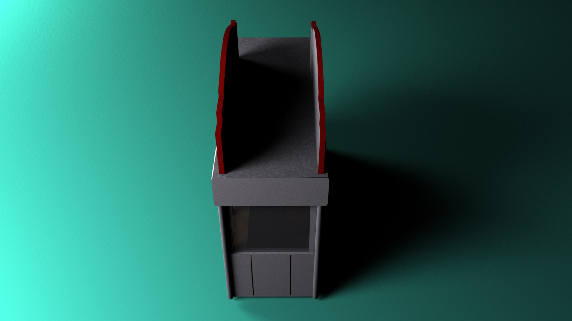 Carnival Corn Dog Booth 3d Model