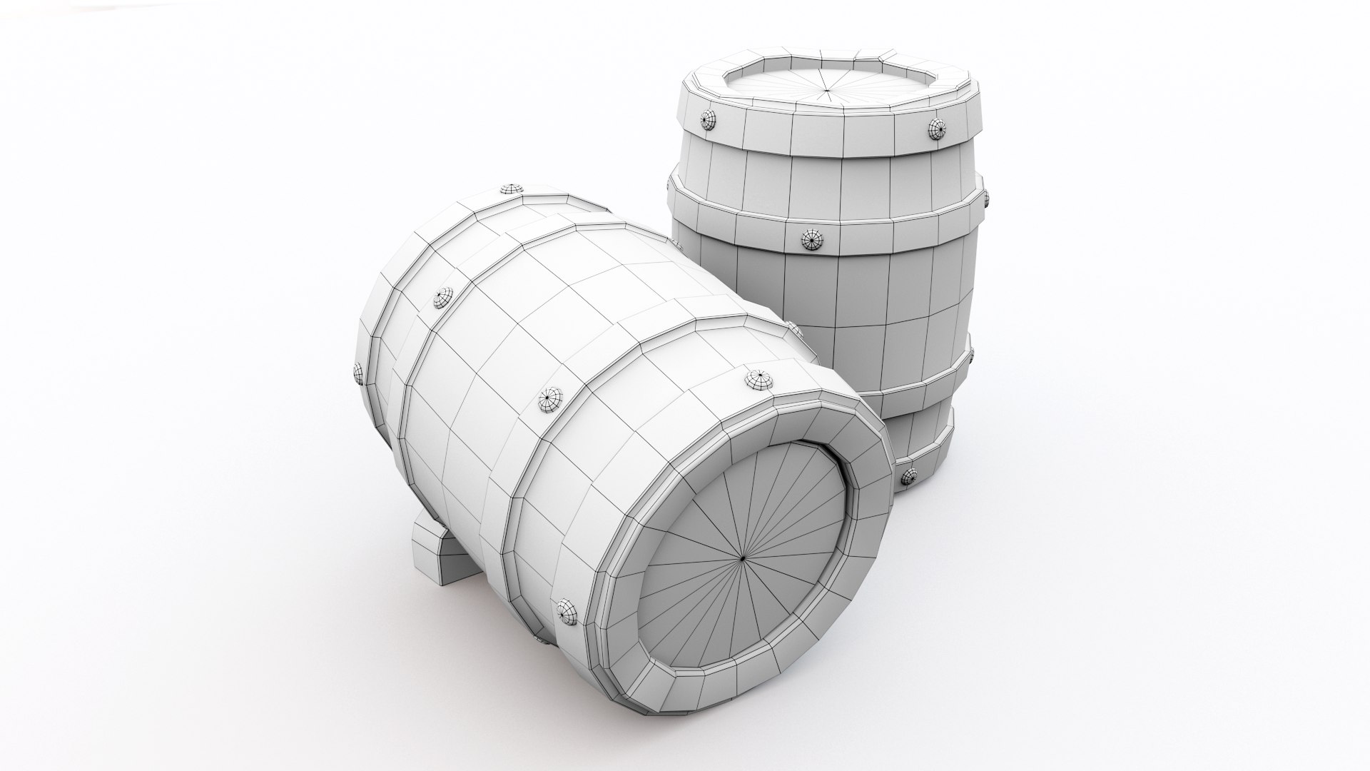 3D Model Barrel - TurboSquid 2093759