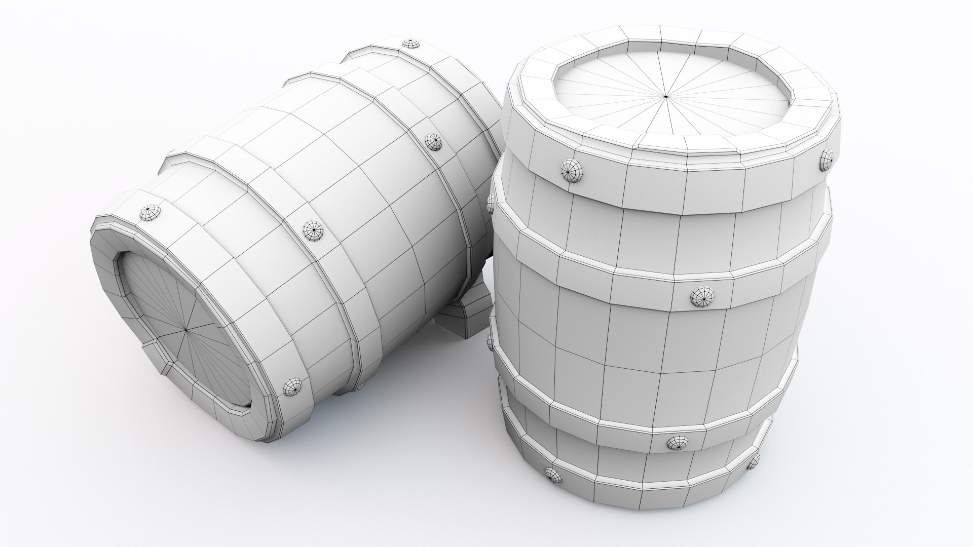 3D Model Barrel - TurboSquid 2093759