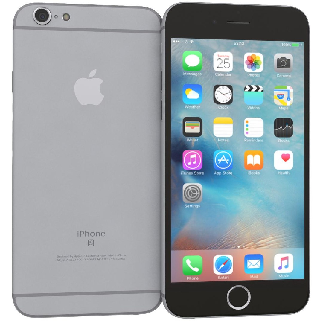 3dsmax apple iphone 6s colours