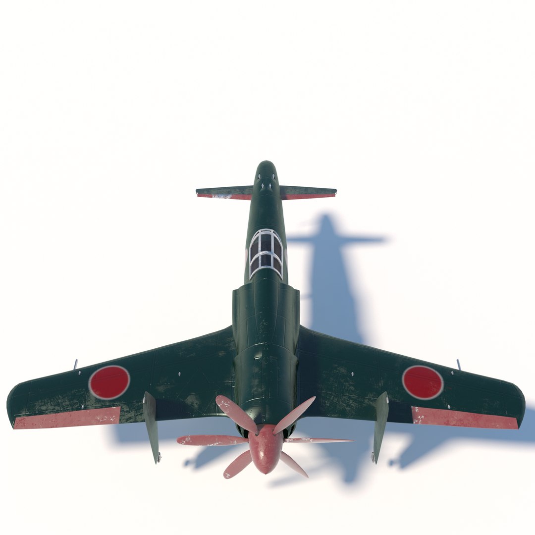 Kyushu J7w Shinden 3D - TurboSquid 1436682
