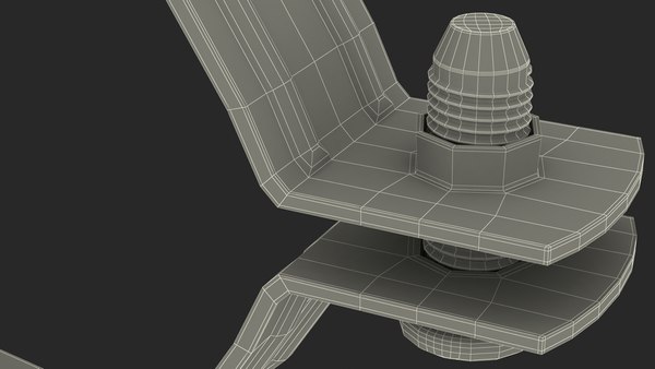 Stainless Steel Pipe Clamp 3D model - TurboSquid 1785454