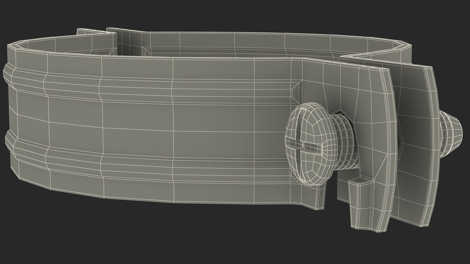 Stainless Steel Pipe Clamp 3D model - TurboSquid 1785454