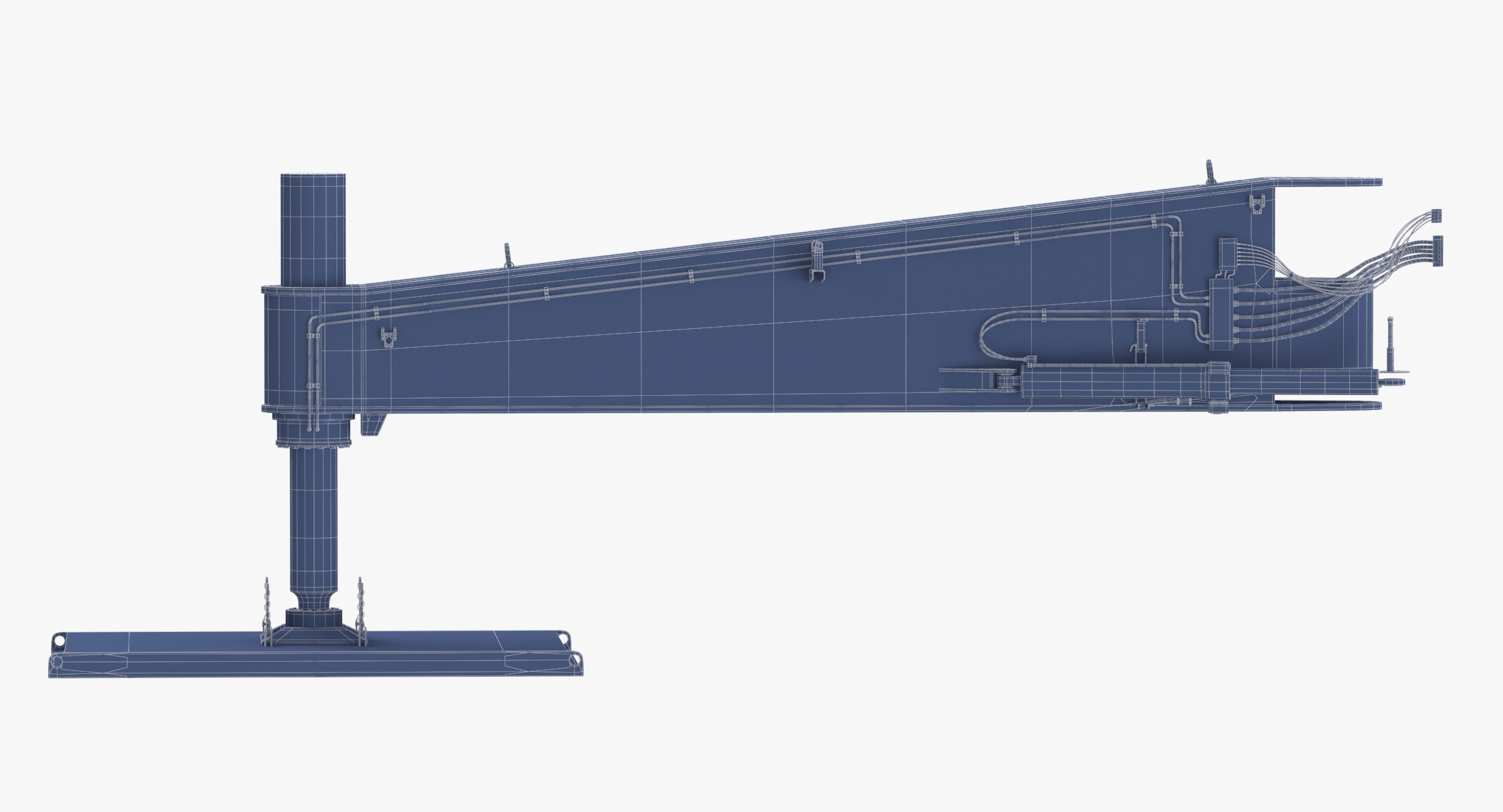 3D model crane outrigger large 03 - TurboSquid 1679942