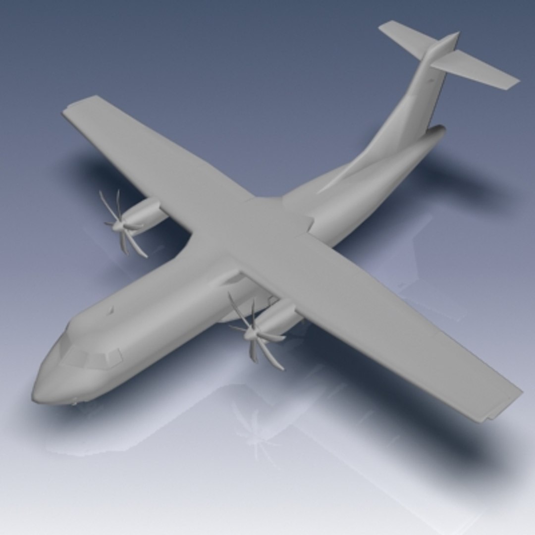 3d Model Atr 42 42-500